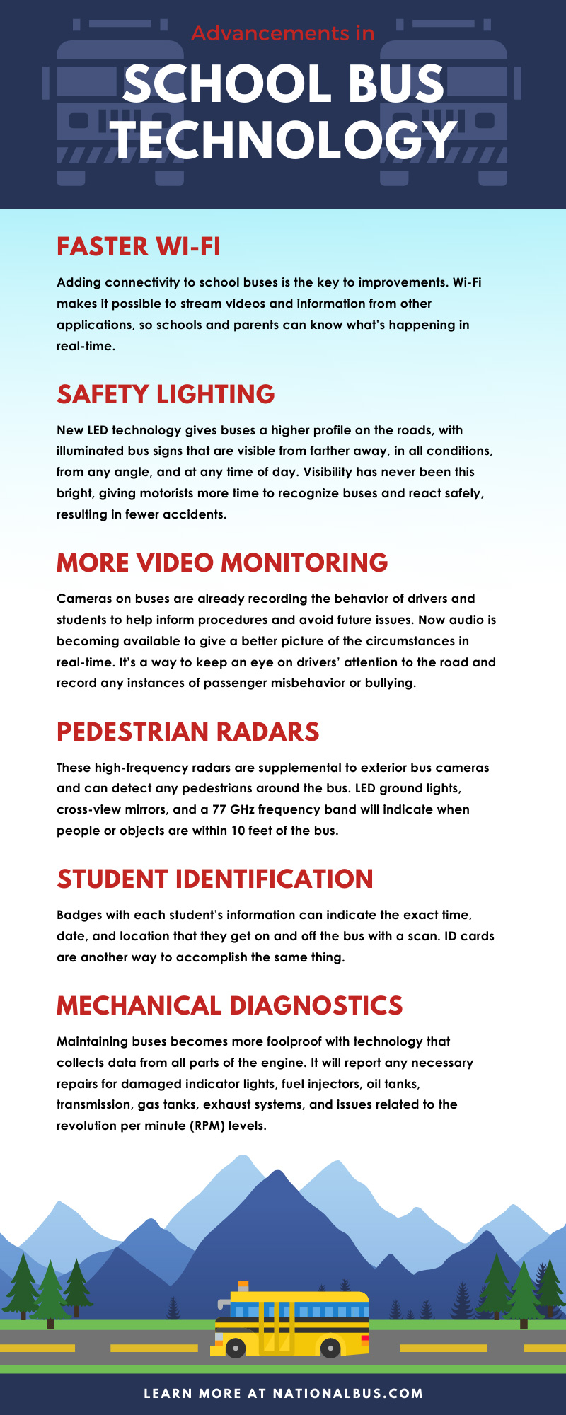 Advancements in School Bus Technology | National Bus Sales